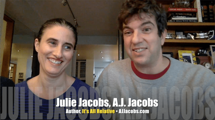 It's All Relative to A.J. Jacobs! | Mr. Media® Interviews